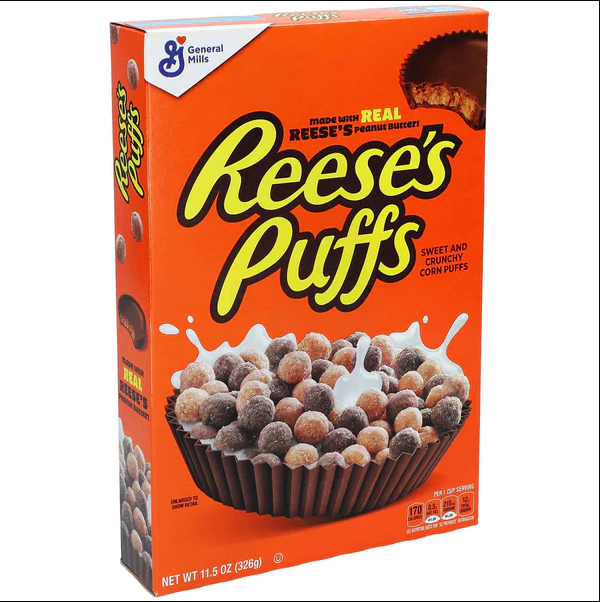 Reese's Puffs mit Erdnussbutter, 326g - candymaster